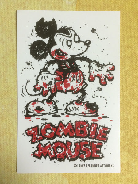 Zombie Mouse! sticker – THE LANCEWORKS